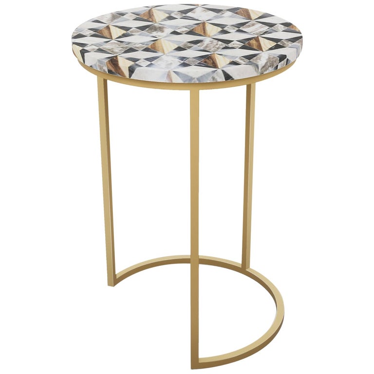 Myrtle Table, Half Moon For Sale at 1stDibs