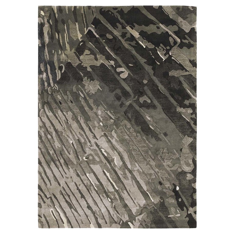 Mystic Gray Rug by Marco Corti For Sale at 1stDibs