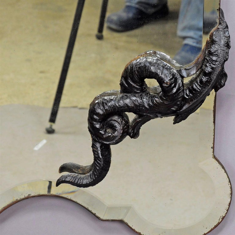 Mystical Dragon Mirror, Testolini Venezia, circa 1890 at 1stDibs