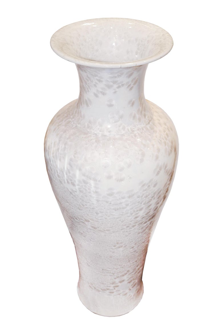 Nacre White Medium Vase For Sale at 1stdibs