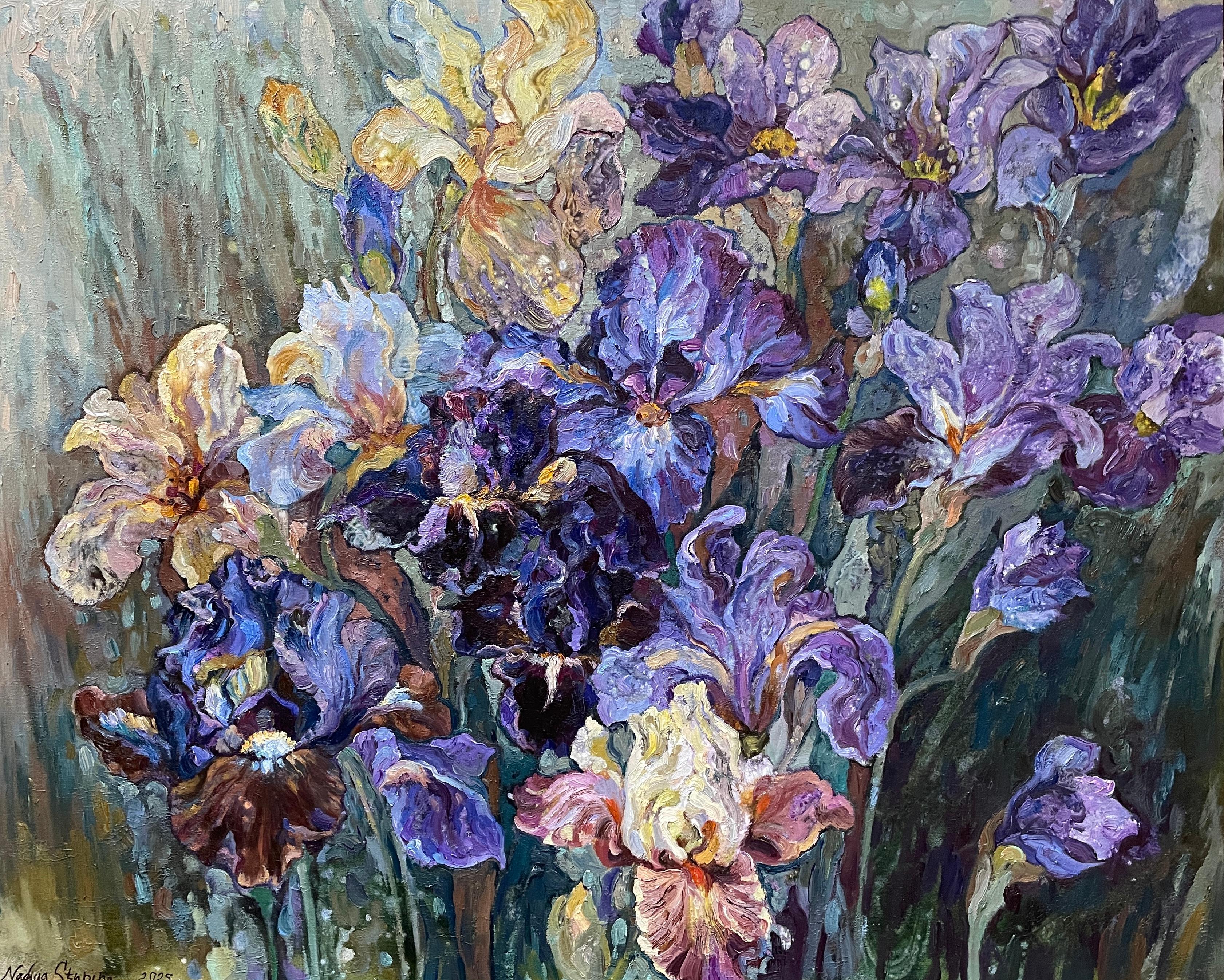 Nadezda Stupina - "North. Northern blue."Original impressionistic ...