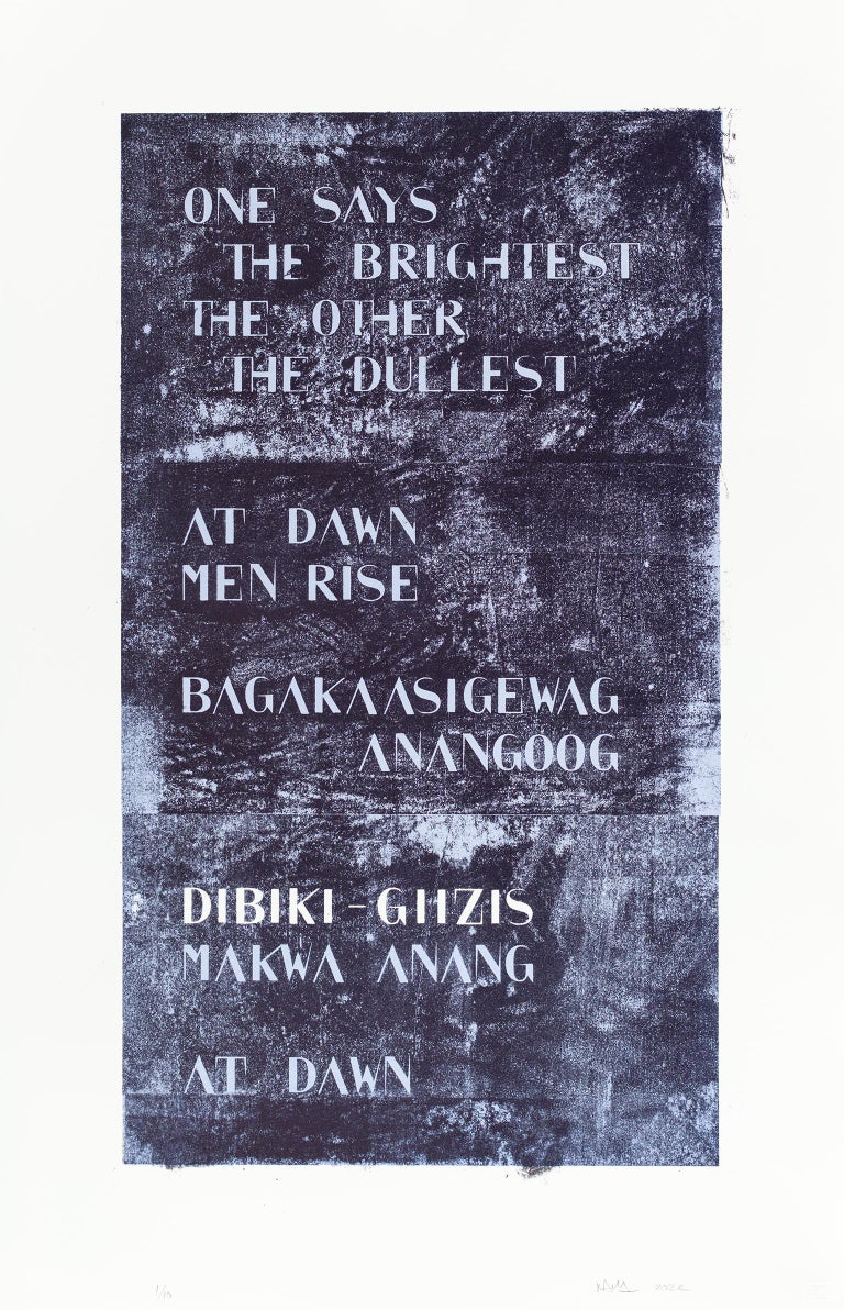 Nadia Myre - Were you to pick a star? For Sale at 1stDibs