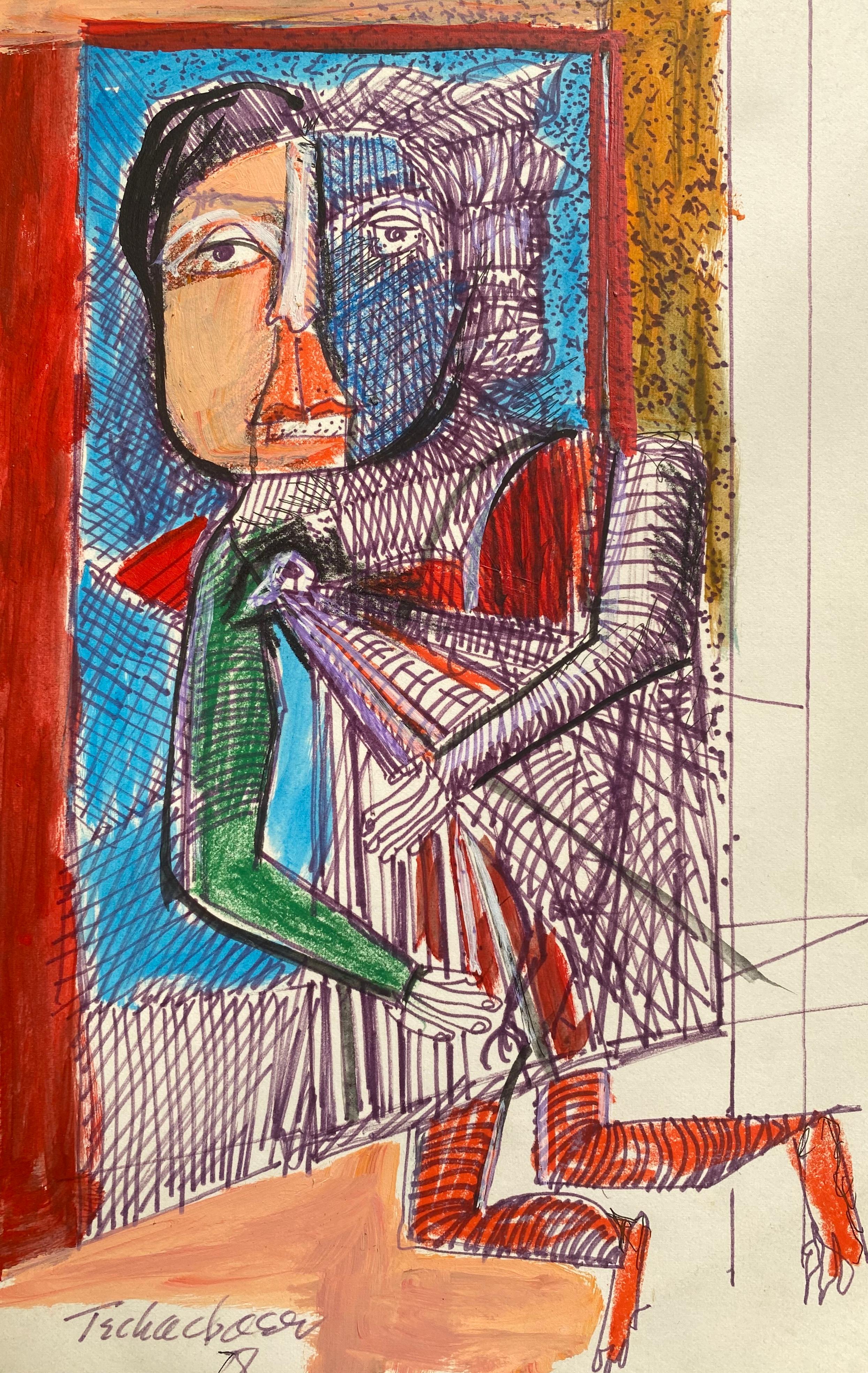 Mary Abbott - “Red Poppies” at 1stDibs | mary abbott, abbott artist ...