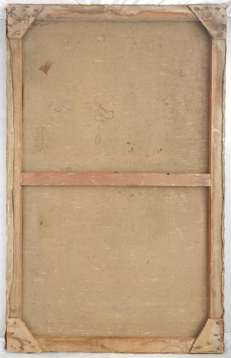 Naive Oleograph 19th Century French Print Oilograph of Warrior Queen ...