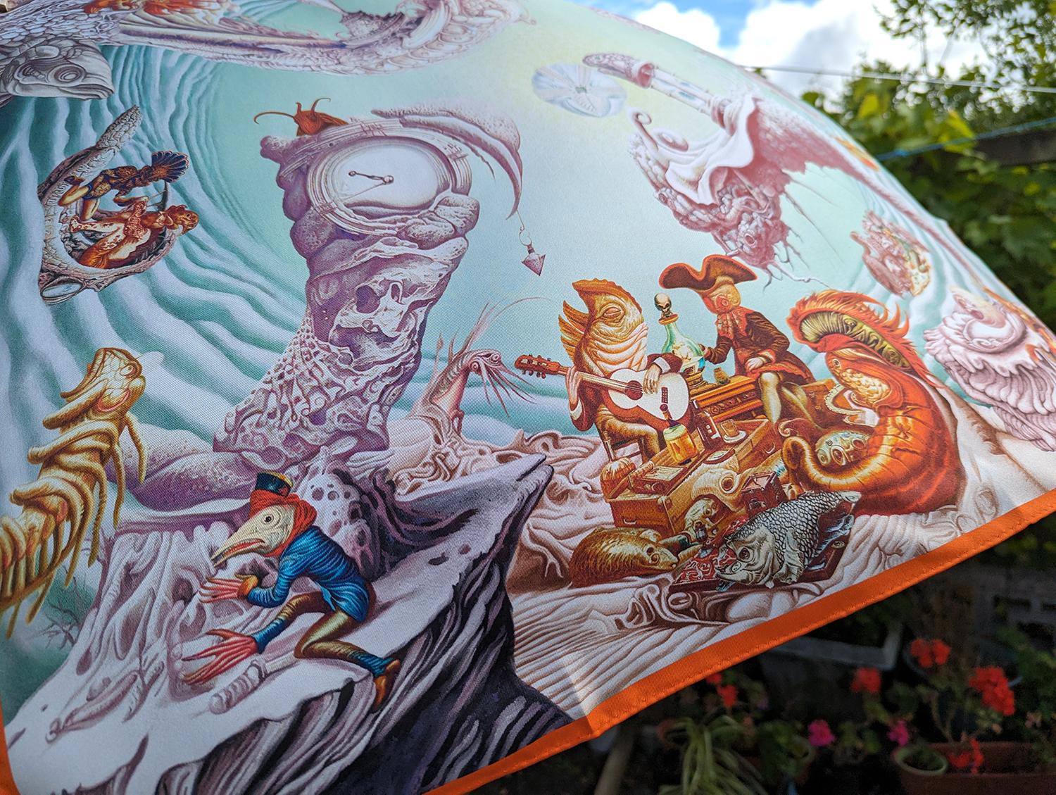 Nakol Art by Natalia Kolpakova, Pirates and islands, 100% Silk Scarf ...