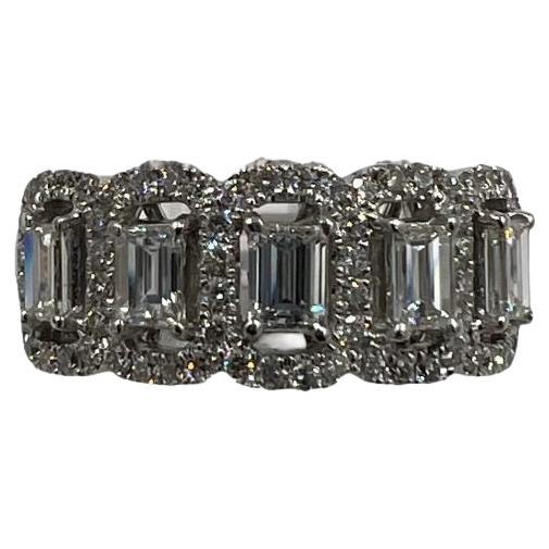 Namdar Diamond White Gold Band Ring For Sale at 1stDibs
