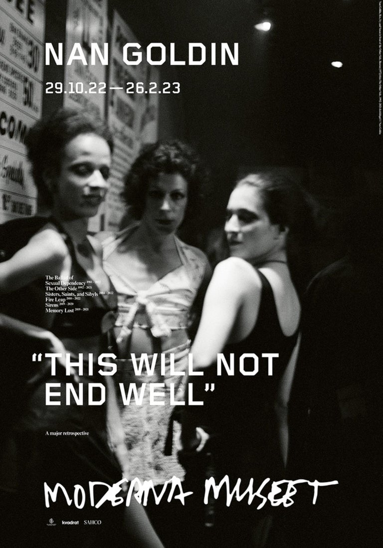 Nan Goldin, Bea, Ivy and Susan in front of the Other Side, Boston, 2022 ...