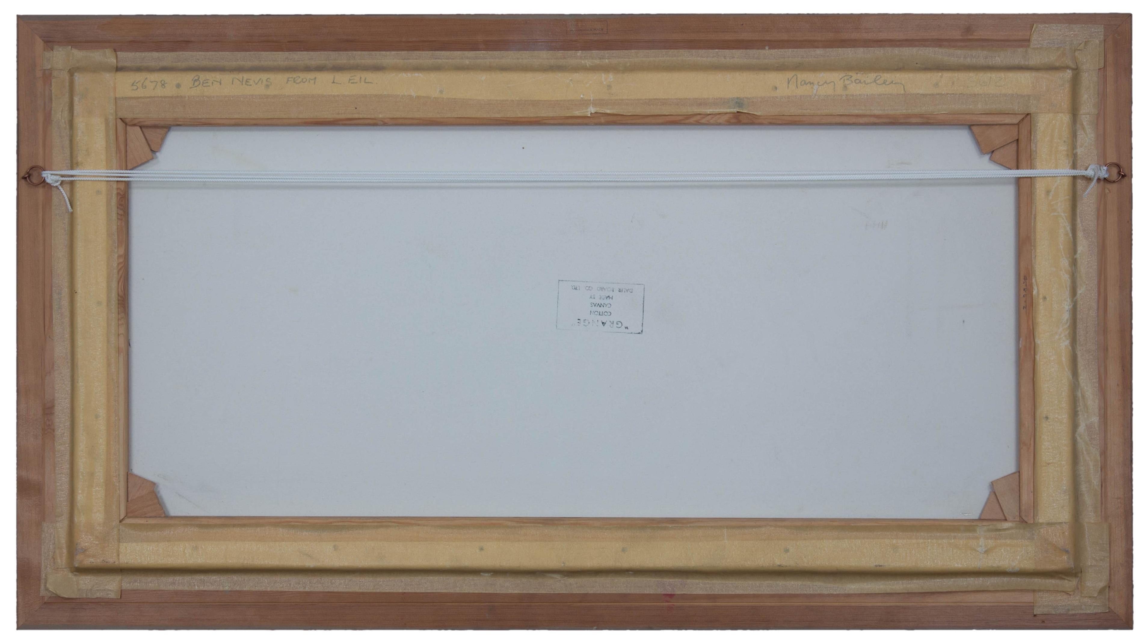 Nancy Bailey - Ben Nevis from Loch Eil. Impasto.Scottish Highlands ...