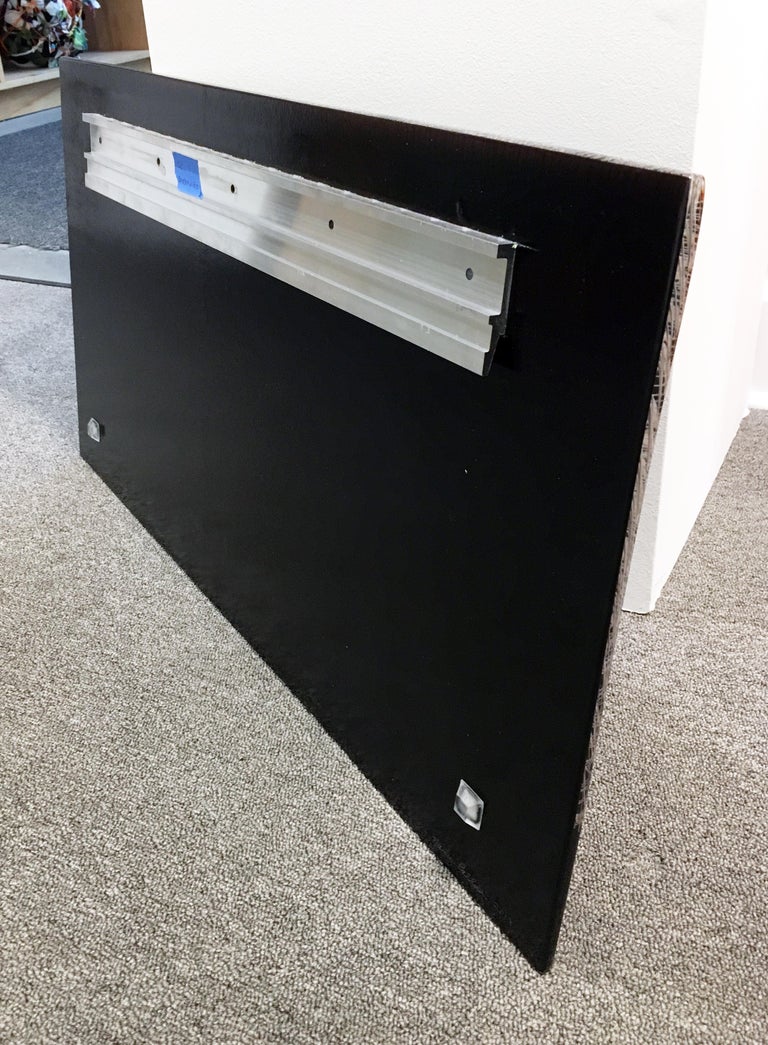 Nancy Callan - "Chipweave", Contemporary Blown Glass Wall Panel, Mounts ...