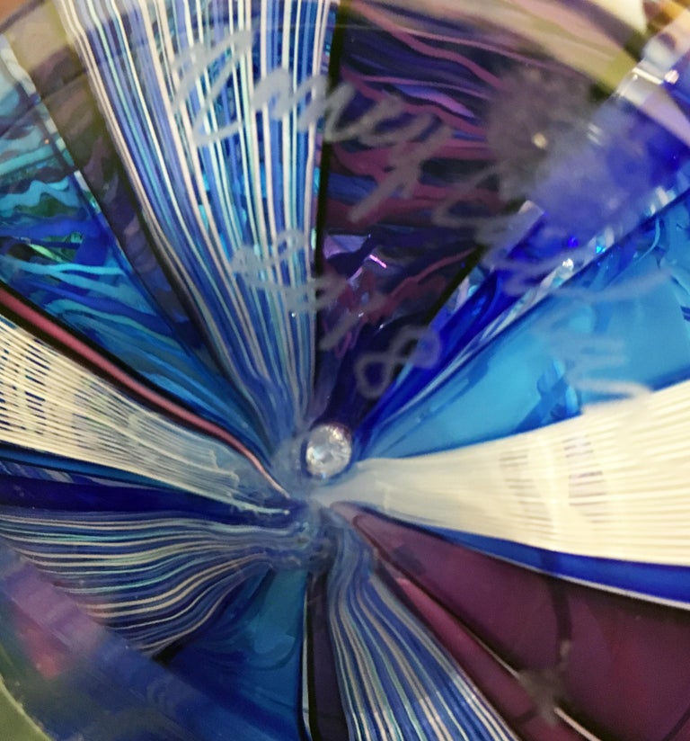Nancy Callan - "Natalia Paloma", Contemporary Blown Glass Sculpture ...