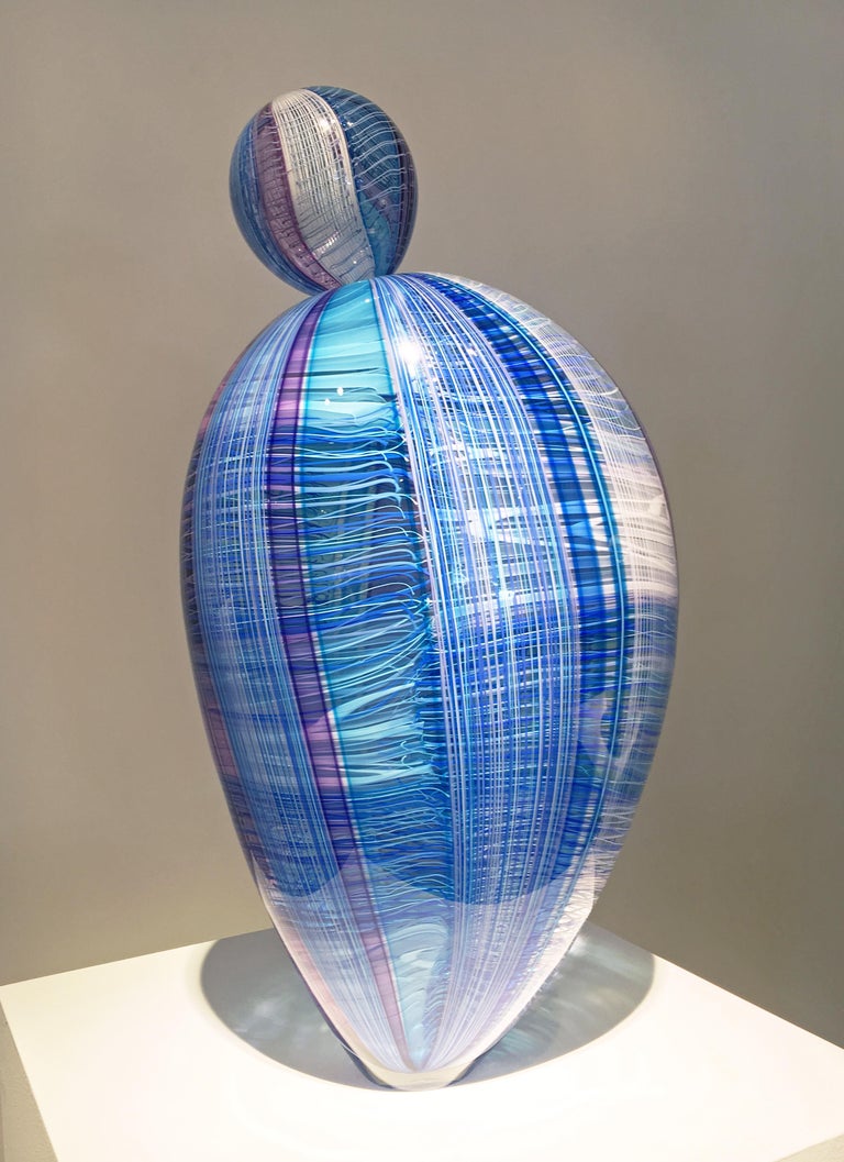 Nancy Callan - "Natalia Paloma", Contemporary Blown Glass Sculpture ...