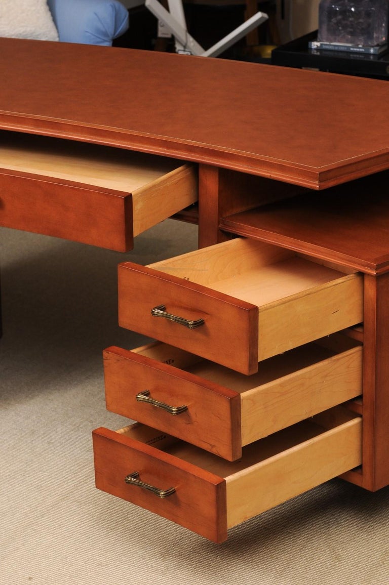 Nancy Corzine Curved Framed Desk For Sale at 1stDibs