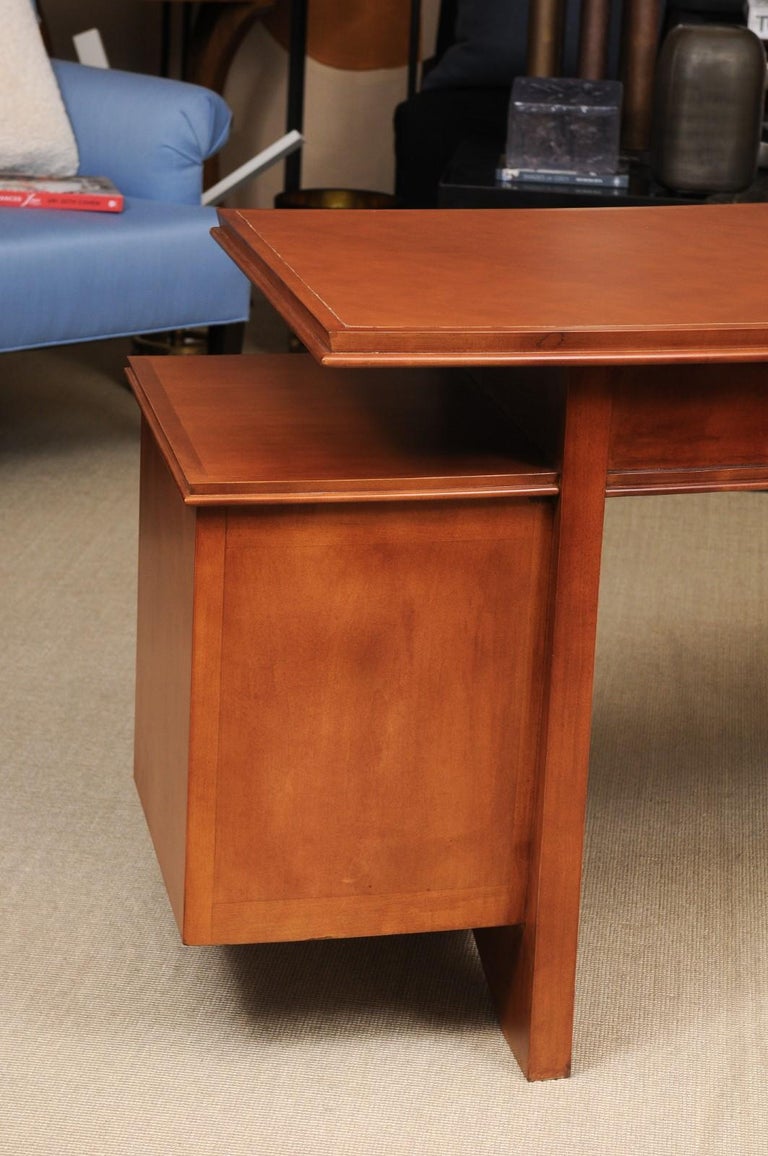 Nancy Corzine Curved Framed Desk For Sale at 1stDibs