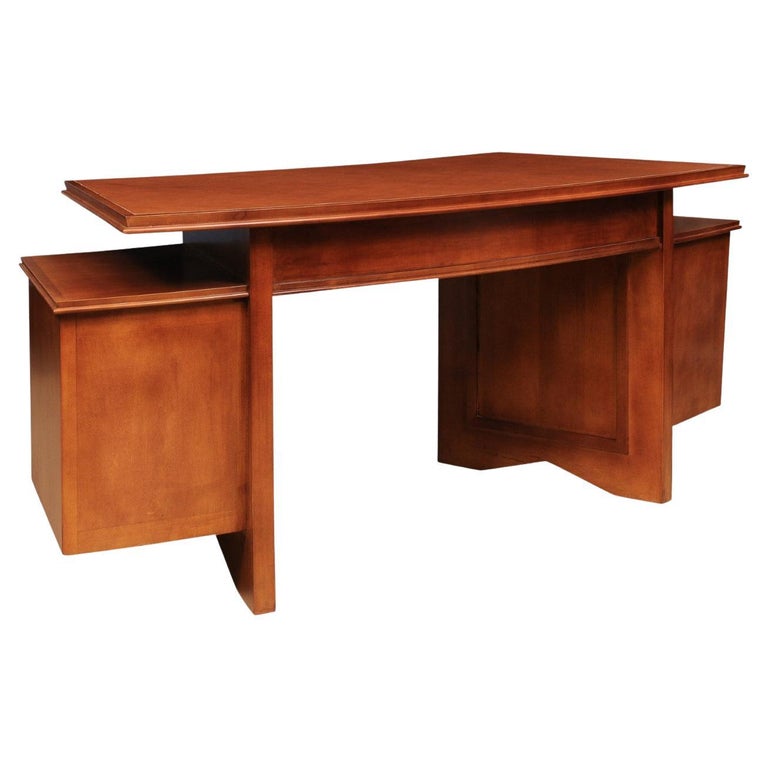 Nancy Corzine Curved Framed Desk For Sale at 1stDibs