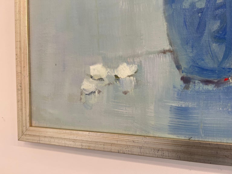 Nancy Franke - Balance by Nancy Franke, Framed Impressionist Floral Oil ...