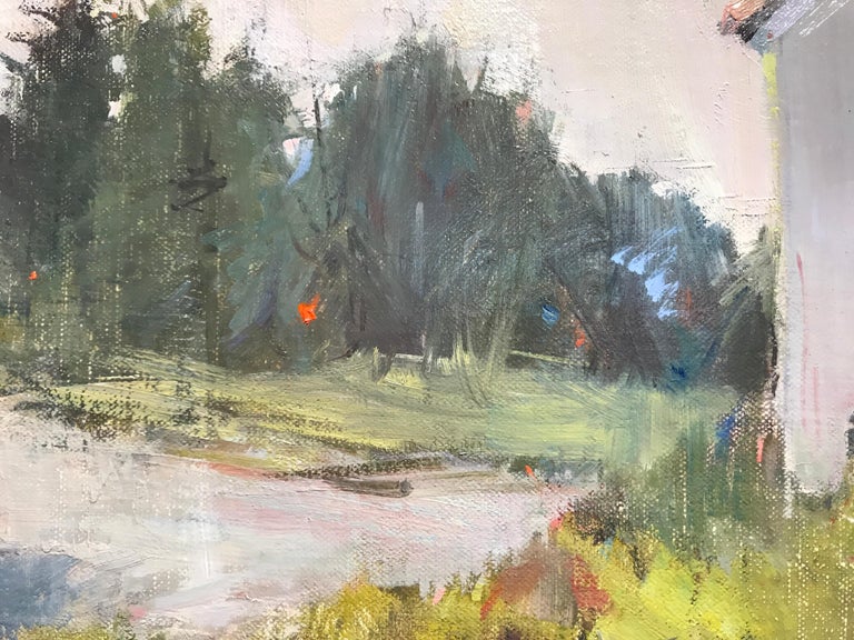 Nancy Franke - Before Sunrise, Maine, Nancy Franke Framed Oil on Linen ...