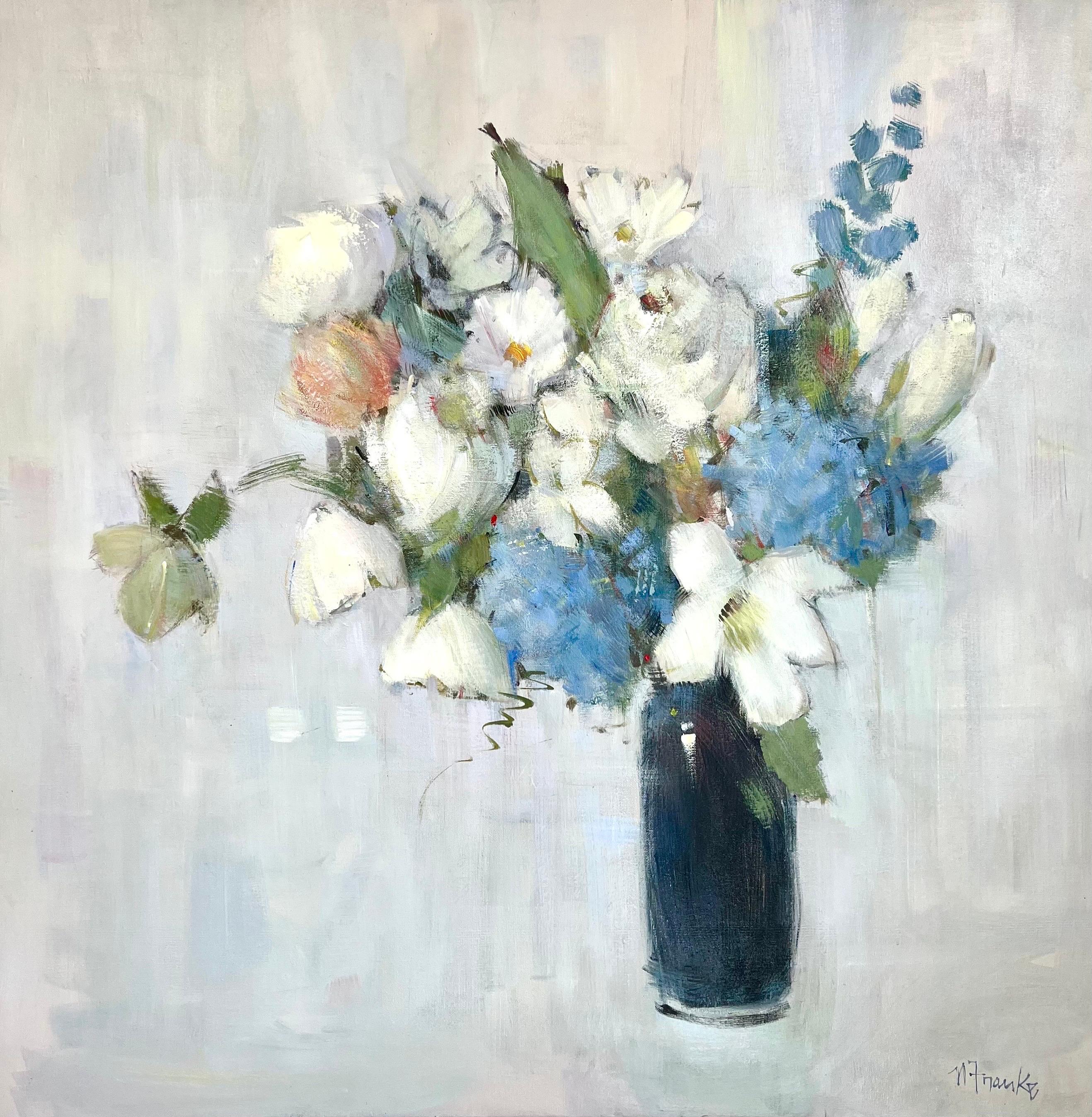 Nancy Franke - Summer Song by Nancy Franke, Oil and Cold Wax on Board ...