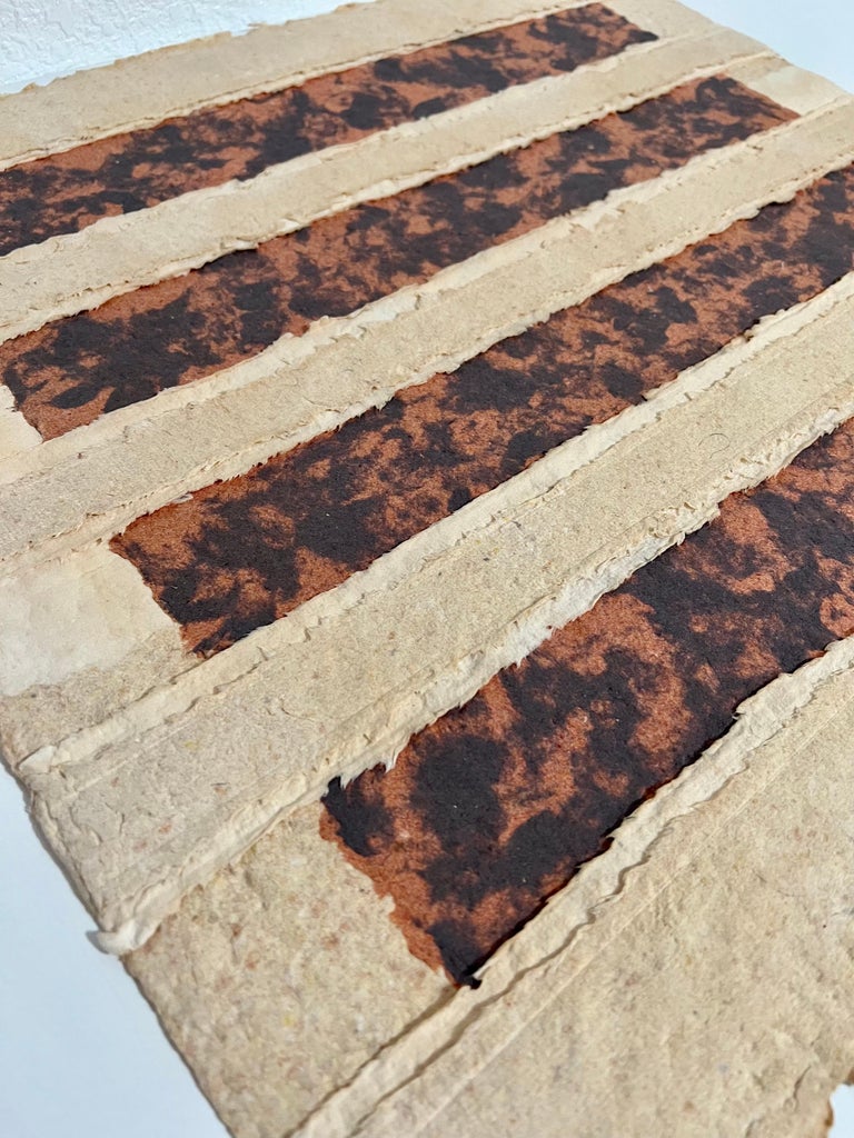 Nancy Genn - Handmade Paper Collage Sculpture Art Assemblage with ...