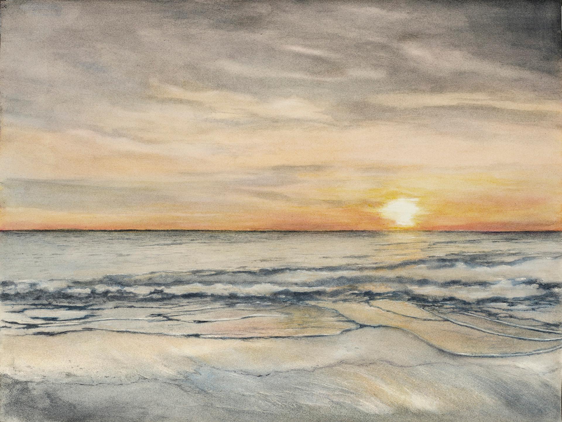 Nancy Holleran - Ocean Sunset in Rio Del Mar For Sale at 1stDibs