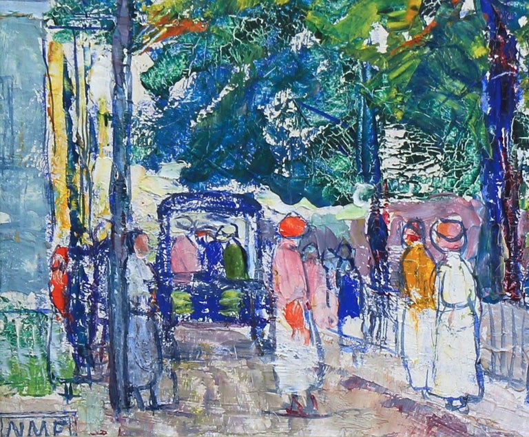 Nancy Maybin Ferguson - Provincetown, American Impressionist Townscape ...