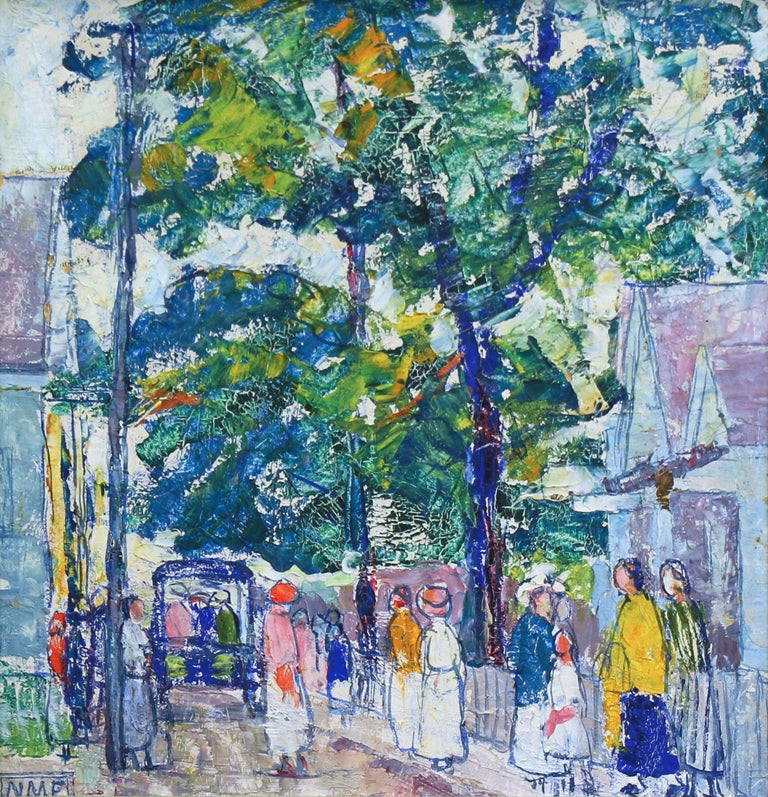 Nancy Maybin Ferguson - Provincetown, American Impressionist Townscape ...