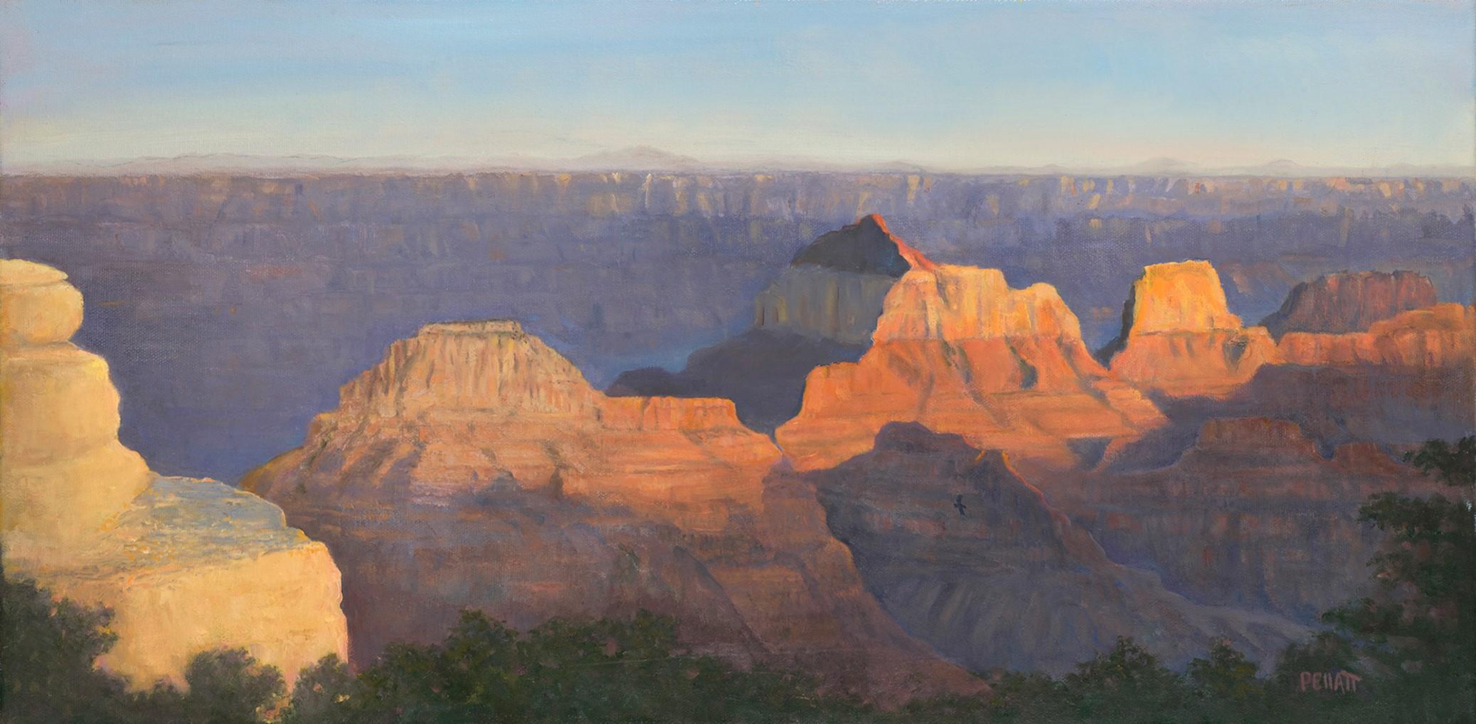 Nancy Pellatt - Drama of the Sunset at the Brahma Temple in the Grand ...