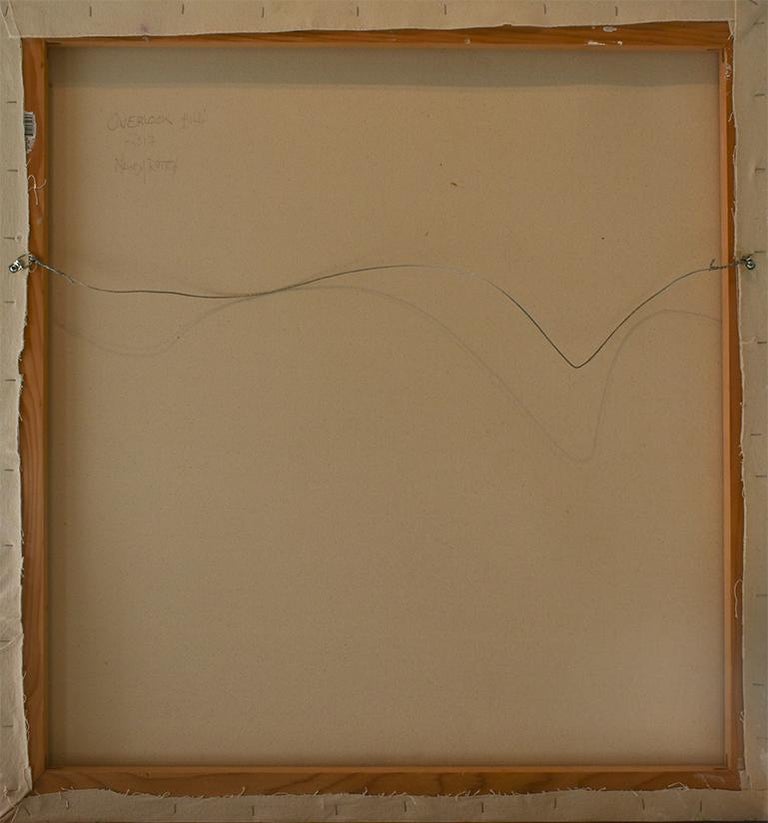 Nancy Rutter - Overlook Hill (Large Colorful Abstract Landscape in ...