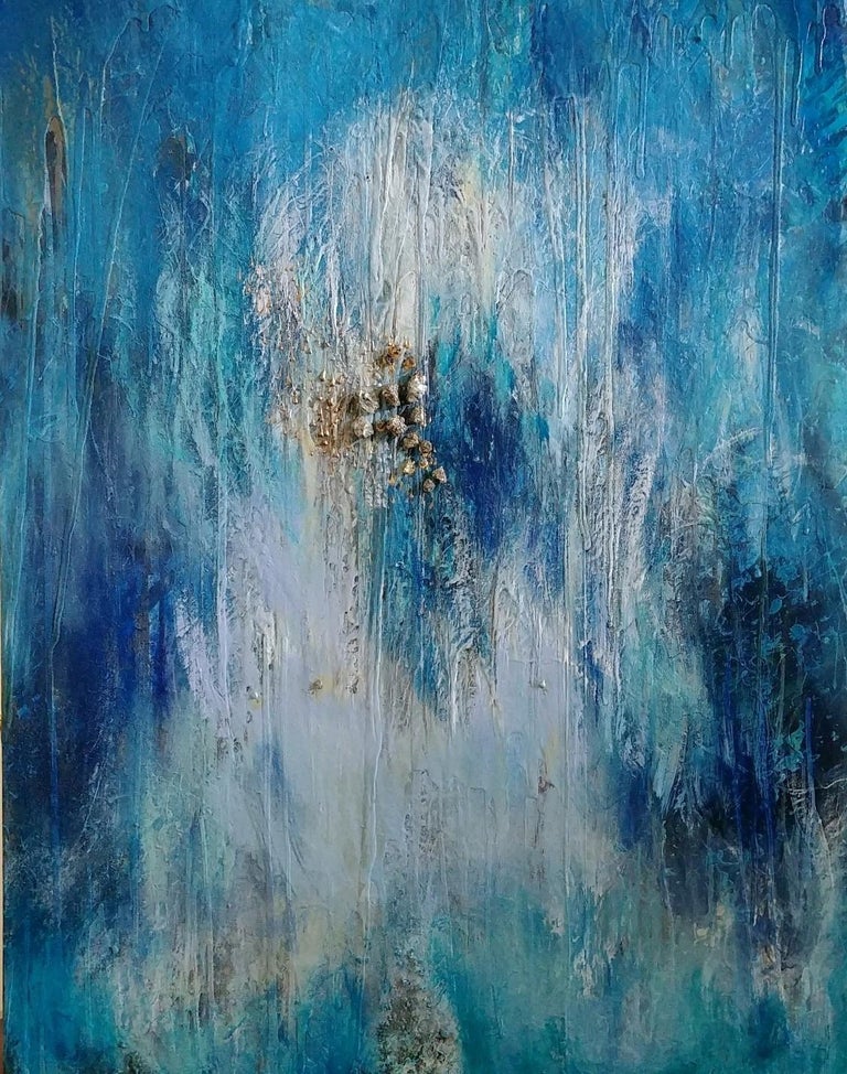 Nancy Seibert - Dreamland 48 X 36 Fool's Gold For Sale at 1stDibs