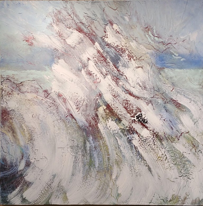 Nancy Seibert - Up Up and Away 36 X 36 For Sale at 1stDibs