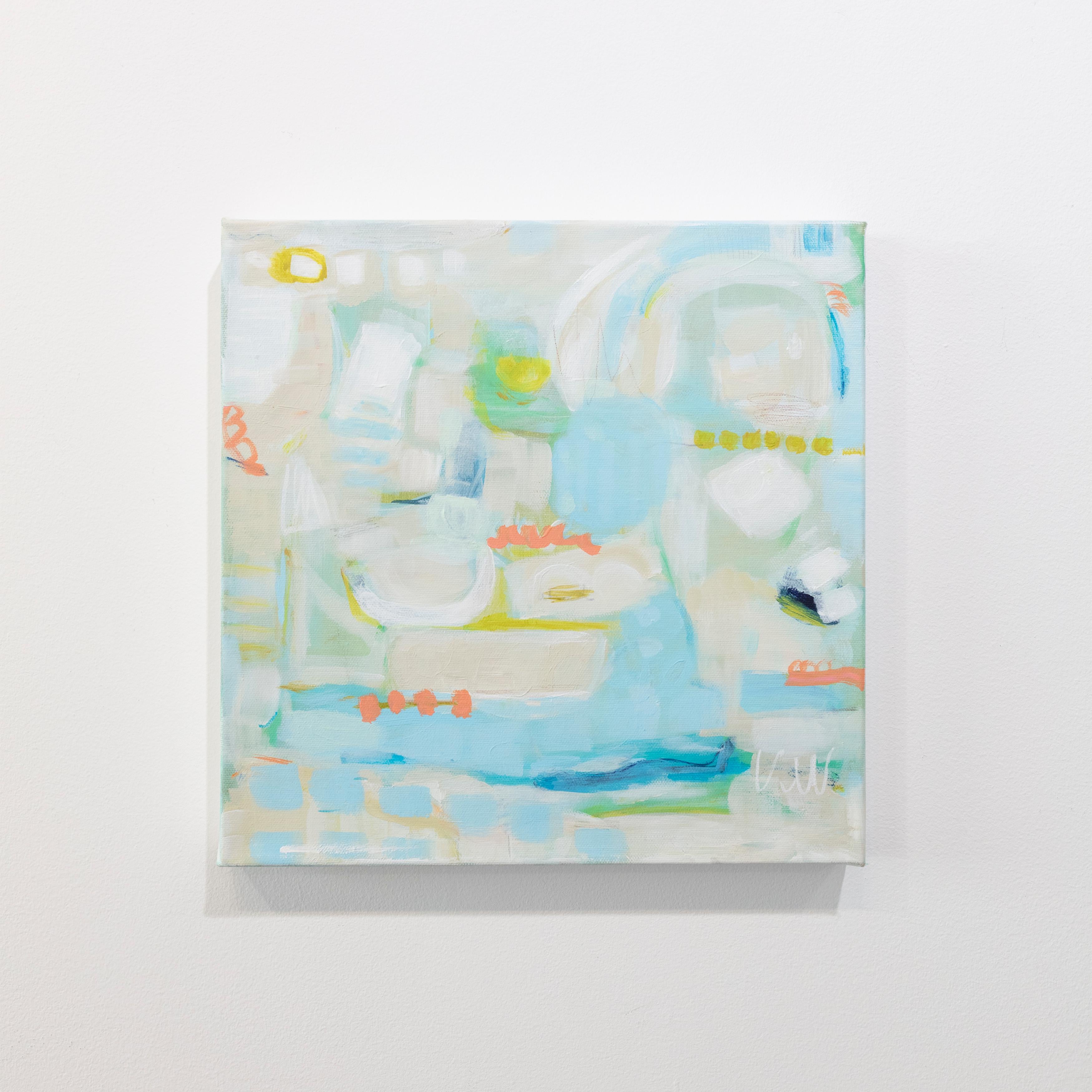 Nancy Sharpe - "Sea of Love" Abstract Painting For Sale at 1stDibs