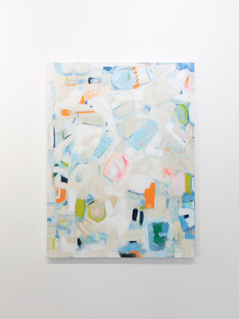 Nancy Sharpe - "Summer Fair" Abstract Painting For Sale at 1stDibs