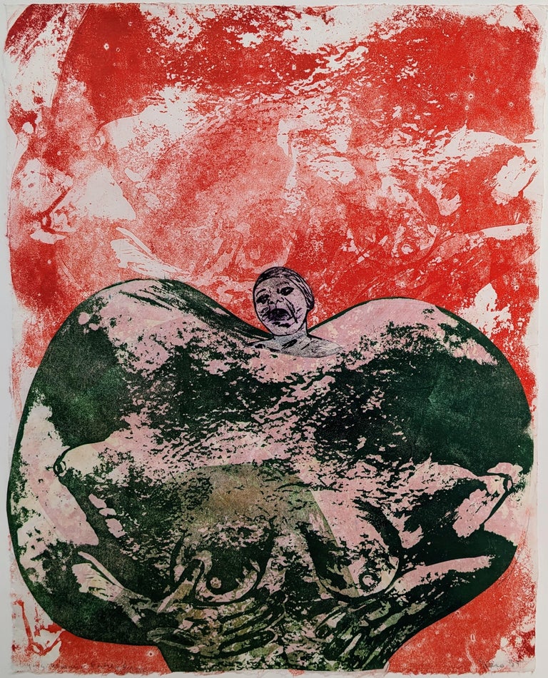 Nancy Spero - Crying Woman / Fertility Figure For Sale at 1stDibs
