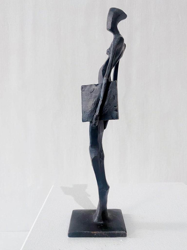 Nando Kallweit - Woman with Photo by Nando Kallweit. Elegant figurative ...