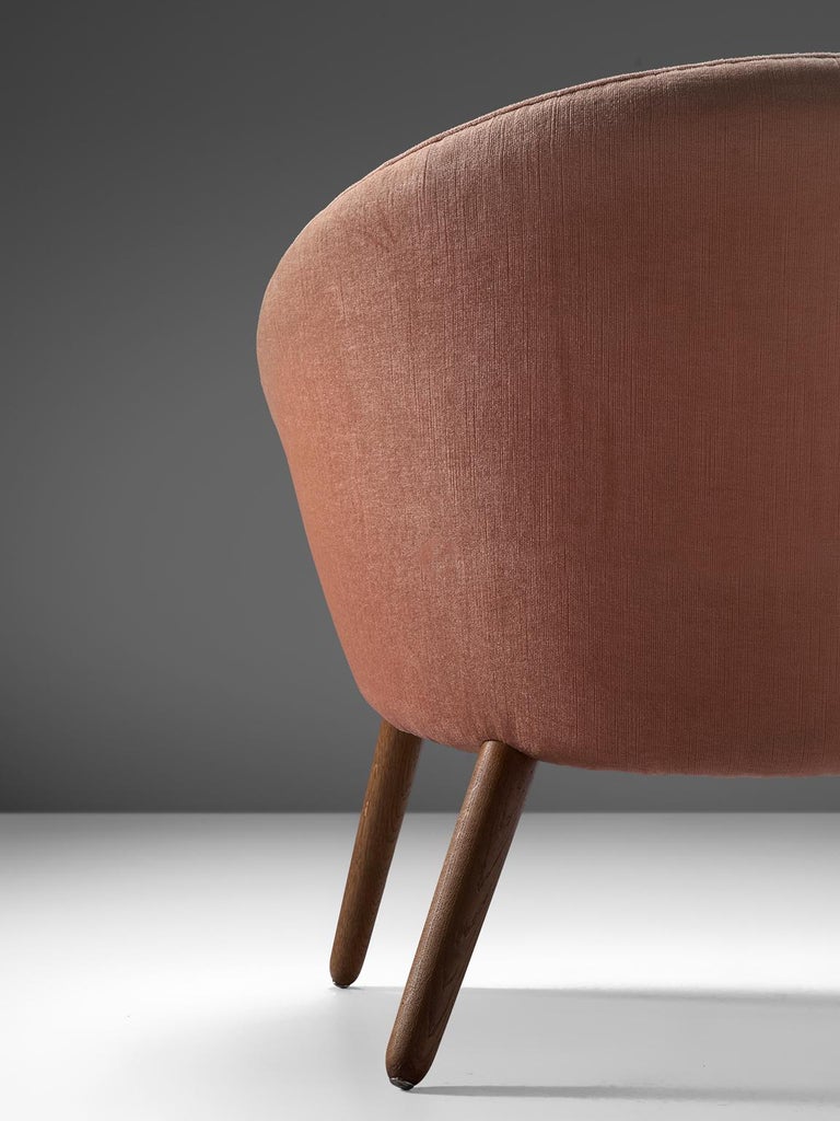 Nanna Ditzel Charming Shell Chair in Pink Upholstery For Sale at ...