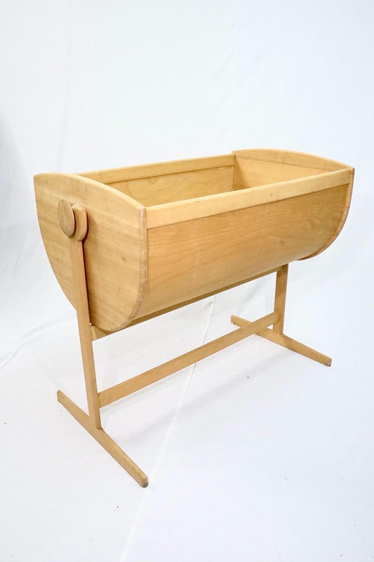 Nanna Ditzel Cradle Model Lulu Manufactured Kold Savværk at 1stDibs