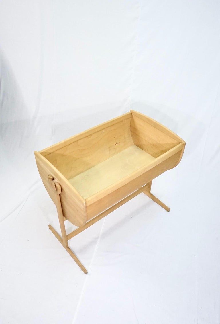 Nanna Ditzel Cradle Model Lulu Manufactured Kold Savværk at 1stDibs