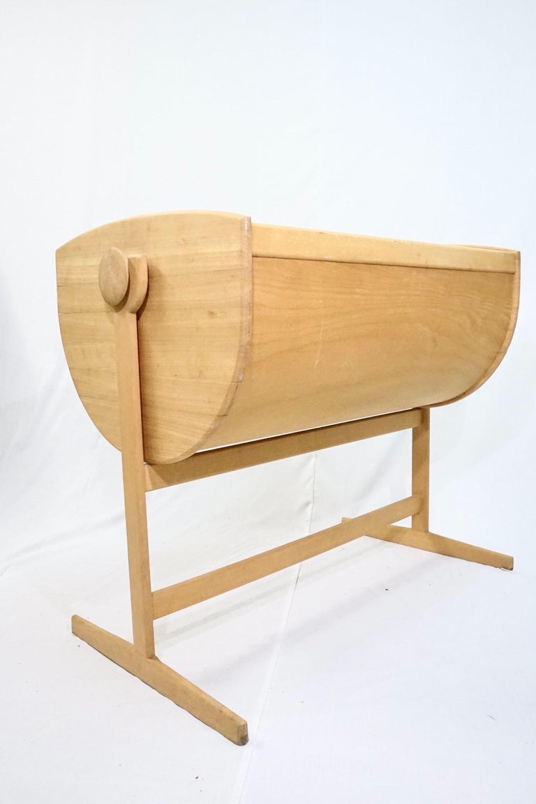 Nanna Ditzel Cradle Model Lulu Manufactured Kold Savværk at 1stDibs