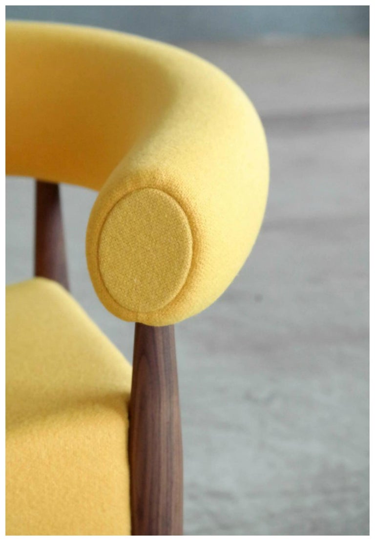 Nanna Ditzel Ring Chair for GETAMA in Walnut at 1stDibs