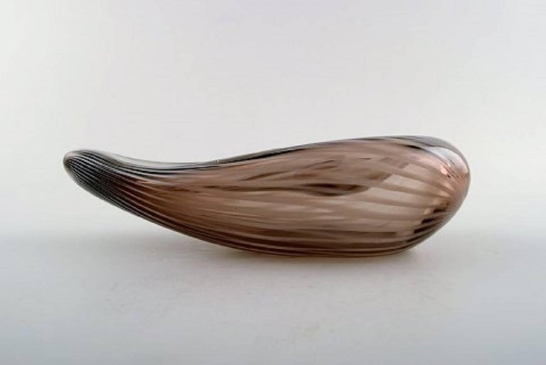 Nanny Still Bowl in Filigree Glass "Tohveli" for Riihimäen Lasi For ...