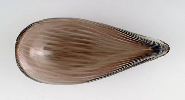Nanny Still Bowl in Filigree Glass "Tohveli" for Riihimäen Lasi For ...