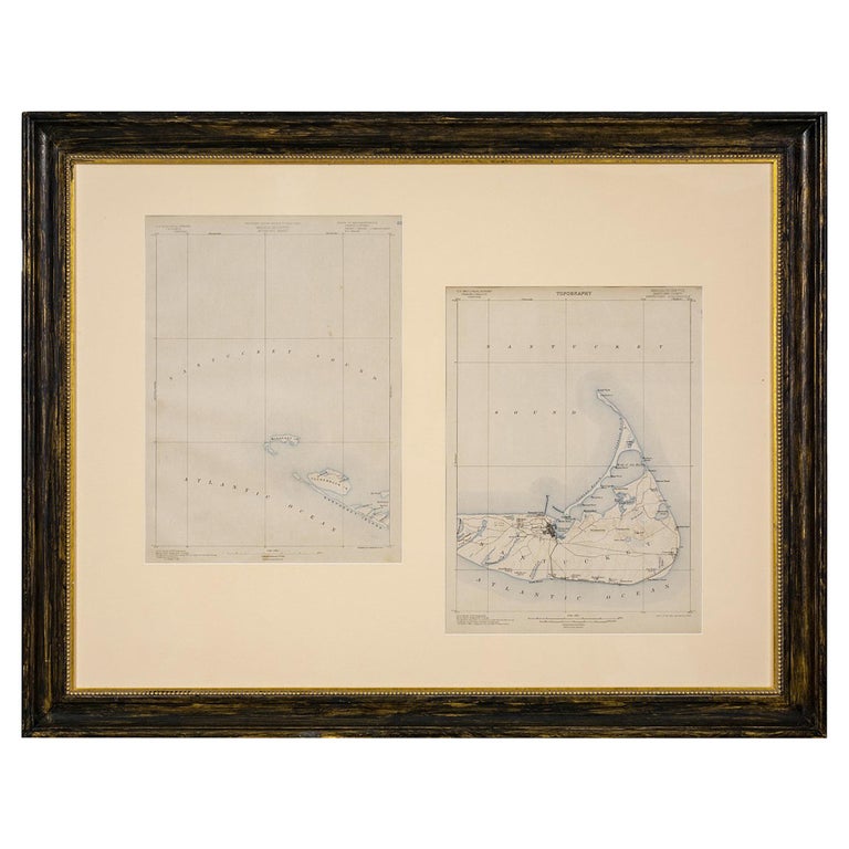 Nantucket Chart Map at 1stDibs