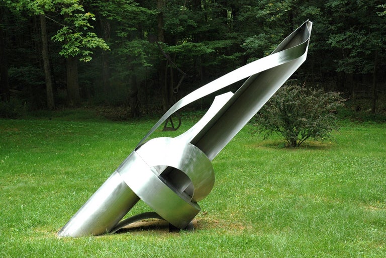 Naomi Press - En Longue : large-scale steel sculpture For Sale at 1stDibs