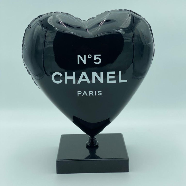 Naor - 30cm Heart CH Tribute Black For Sale at 1stDibs