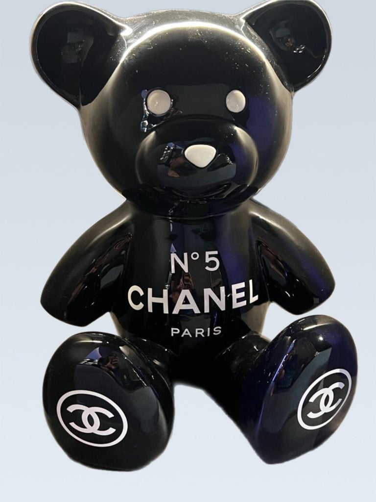 Naor - NAOR - 35cm Teddy CH Tribute, full black For Sale at 1stDibs