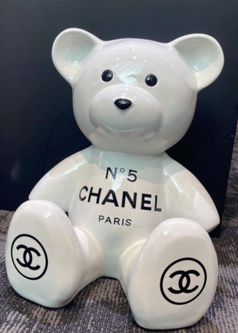 Naor - NAOR - 35cm Teddy CH Tribute, white For Sale at 1stDibs