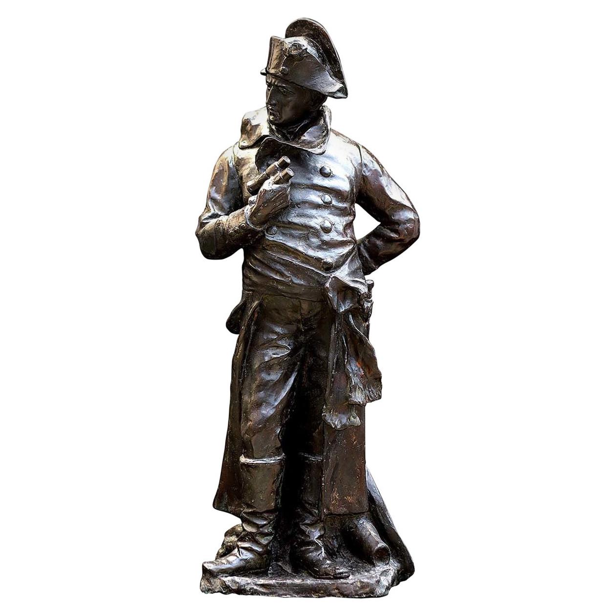 Antique Italian Cast Bronze Bust of Napoleon Bonaparte at 1stDibs