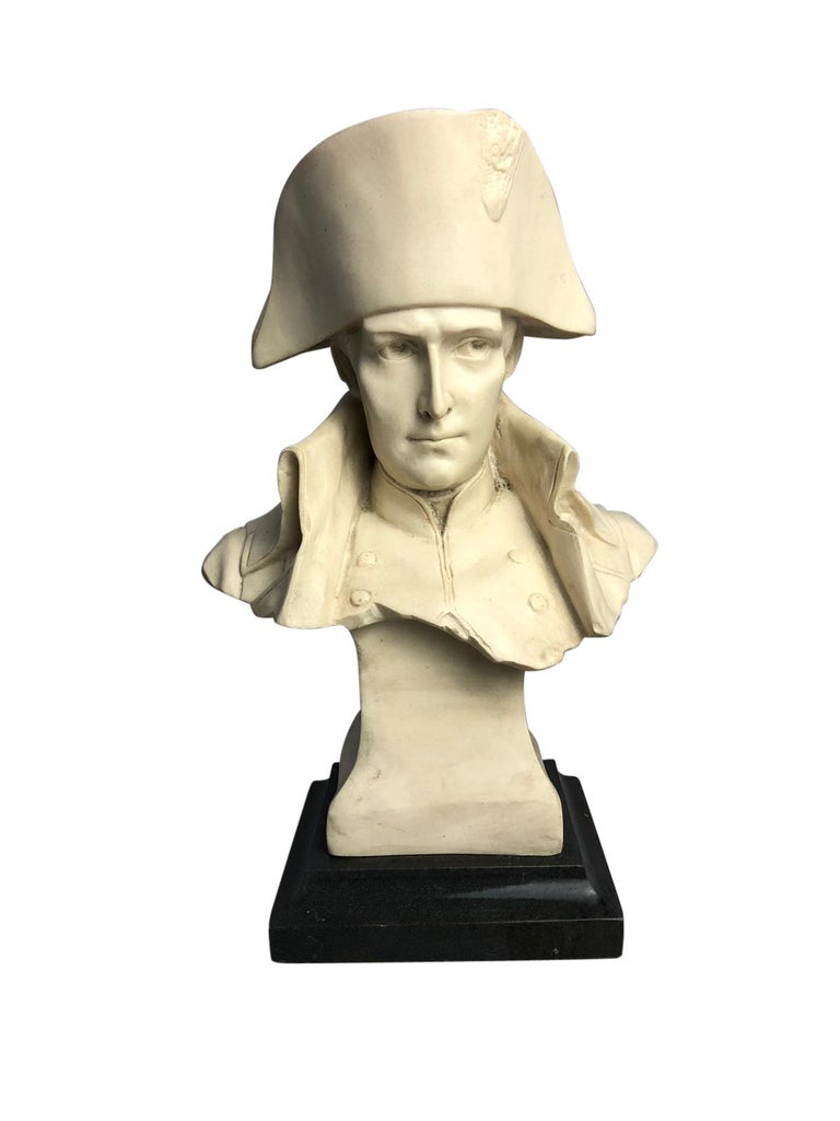 Napoleon Bust, French Emperor I Bonaparte Military, Signed at 1stDibs ...