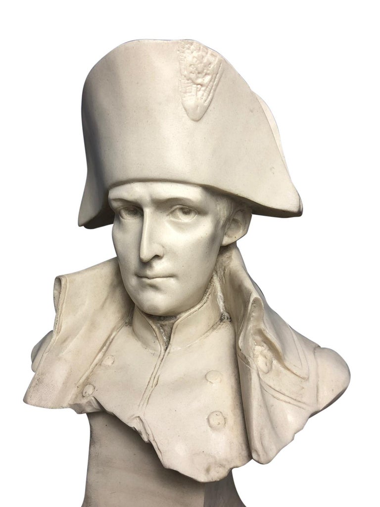 Napoleon Bust, French Emperor I Bonaparte Military, Signed at 1stDibs ...