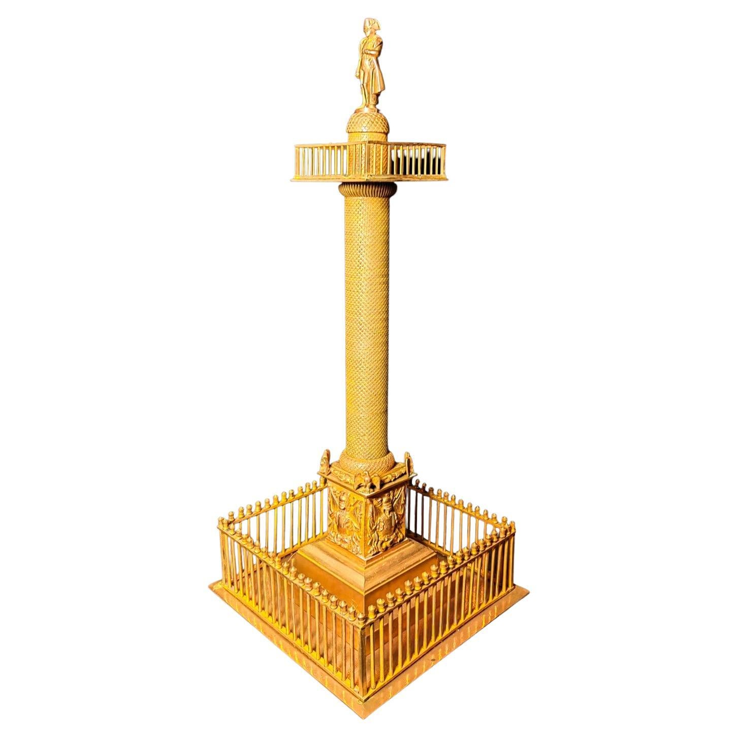 Antique Napoleon Bonaparte Polished Desk Bronze, 19th Century at 1stDibs