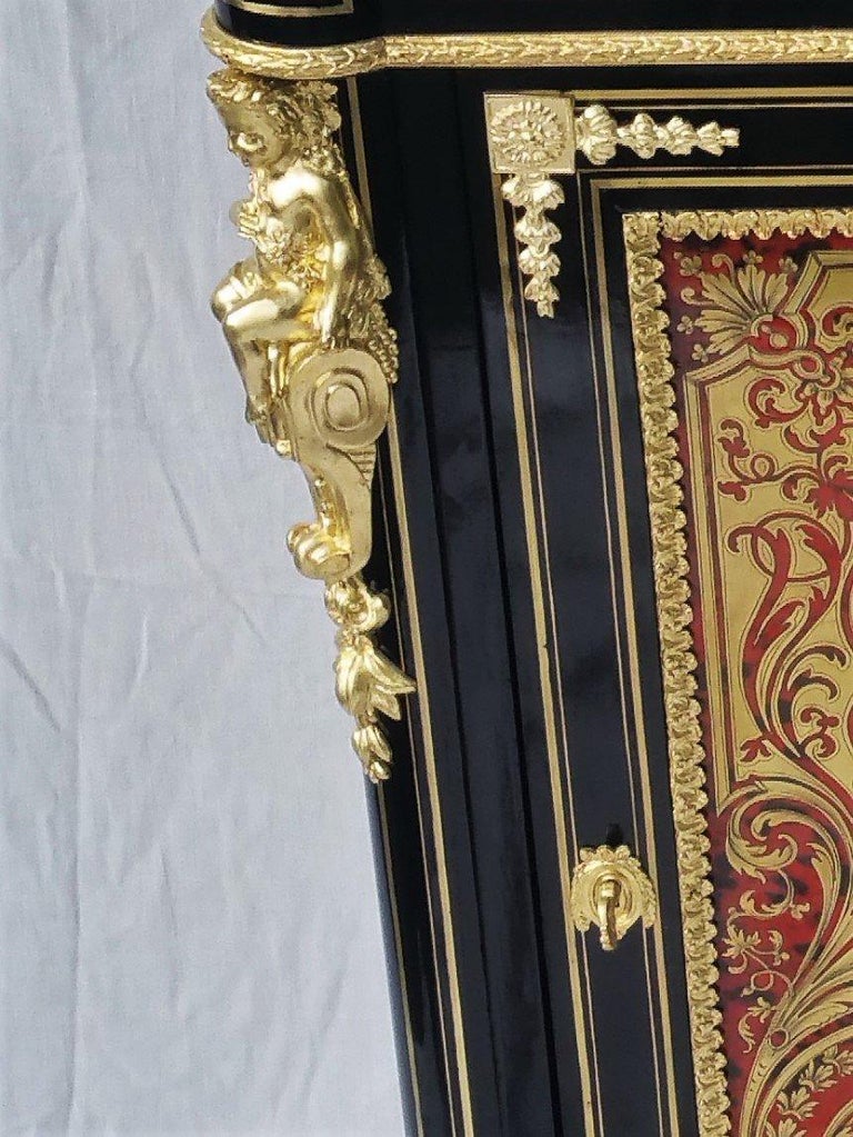 Napoleon III Cabinet Boule Marquetry, France, 19th Century at 1stDibs ...